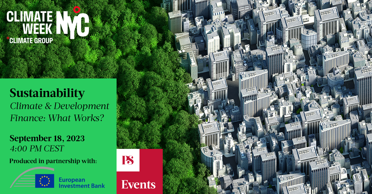 Climate & Development Finance: What Works? - Project Syndicate